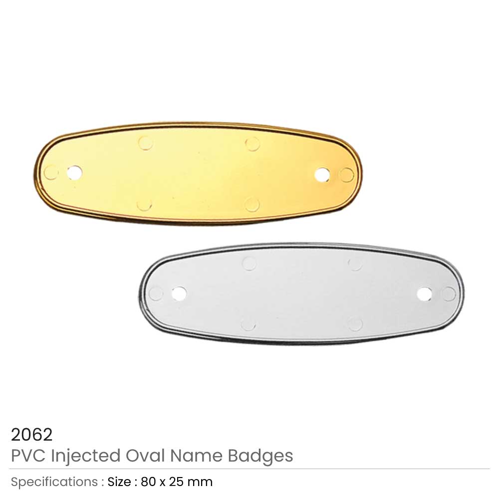 PVC Injected Name Badges – Promotional Gifts Suppliers