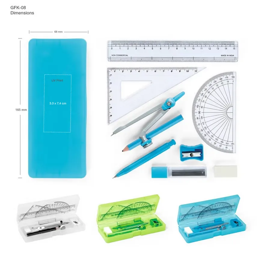 School Geometry Sets – Promotional Gifts Suppliers