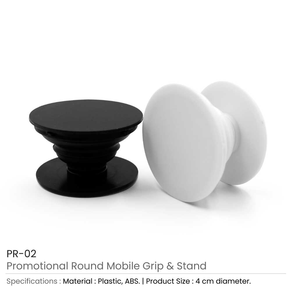 Round Mobile Grip and Stand – Promotional Gifts Suppliers