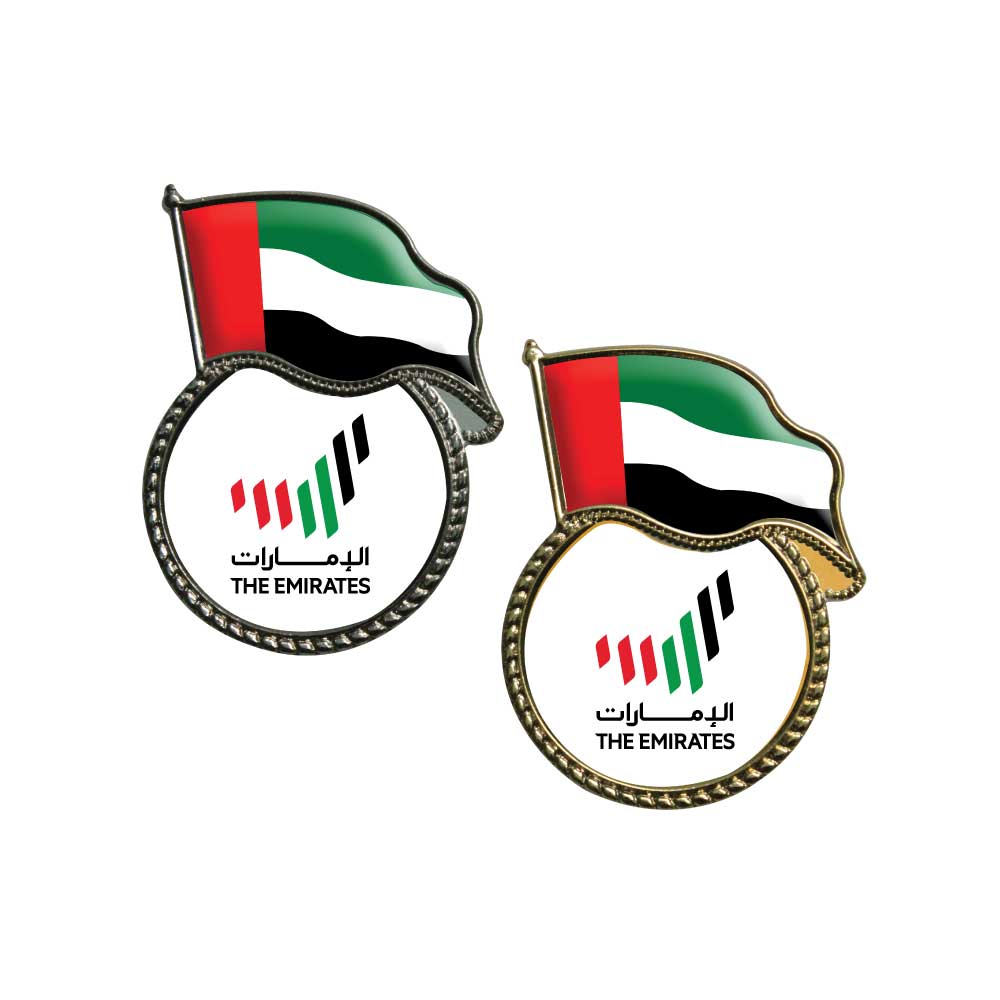 UAE Flag Metal Badges | Promotional Gifts Suppliers