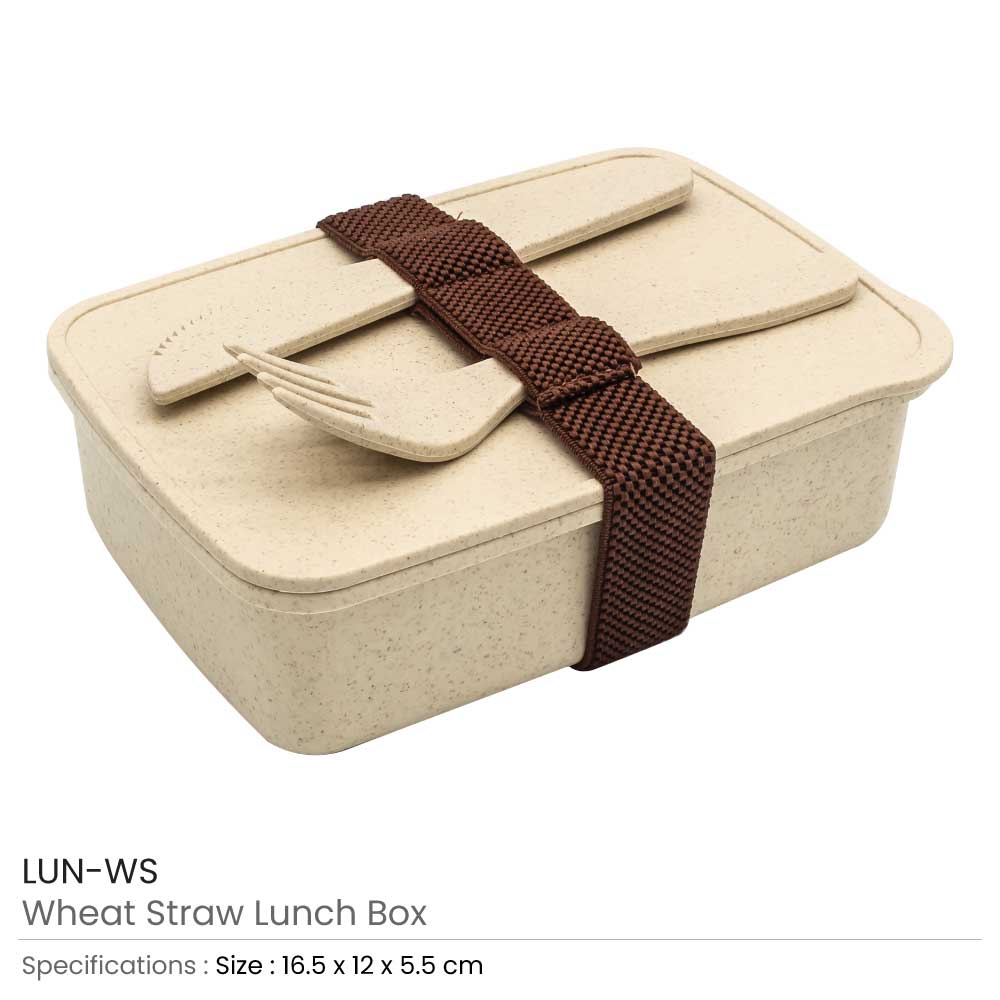 Wheat Straw Lunch Boxes – Promotional Gifts Suppliers