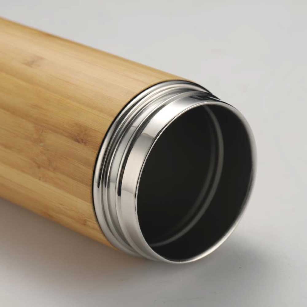 Bamboo Flask with Temperature Display | Promotional Gifts Suppliers